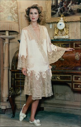 Model Wears Lingerie Belonging Dorothea Allen Editorial Stock Photo ...