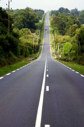 Long Open Road Editorial Stock Photo - Stock Image | Shutterstock