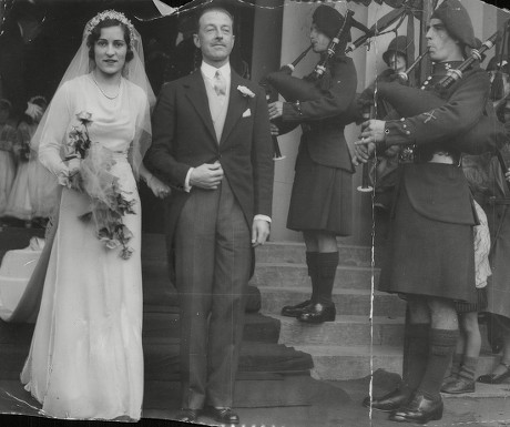 Wedding Colonel Hon Harold R Alexander Editorial Stock Photo - Stock ...