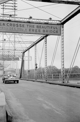 Bridge Across Mississippi River La Crosse Editorial Stock Photo - Stock ...