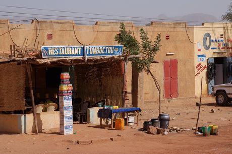 Timbuktu Restaurant Mali W Africa Editorial Stock Photo - Stock Image ...