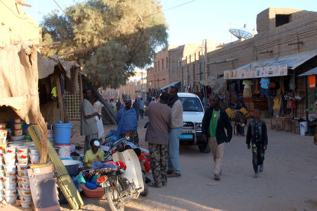 Timbuktu Street Mali W Africa Editorial Stock Photo - Stock Image ...
