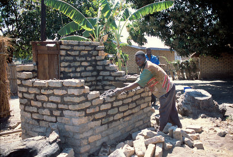 Building Toilet Mud Bricks Kande Nkhato Editorial Stock Photo - Stock ...