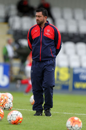 Arsenal Ladies Manager Pedro Martinez Losa Editorial Stock Photo ...