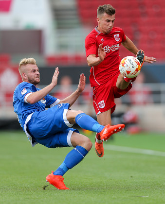 Joe Bryan Bristol City Tackled By Editorial Stock Photo - Stock Image ...