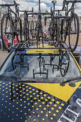 Bikes Support Vehicles Team Area Awaiting Editorial Stock Photo - Stock ...
