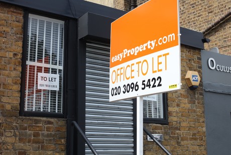 Easyproperty Office Let Sign Camden London Editorial Stock Photo ...