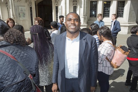 David Lammy Mp Students Celebrating Beaurish Editorial Stock Photo ...