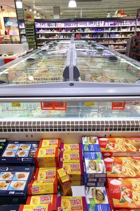 Freezers Various Frozen Products Convenience Foods Editorial Stock ...