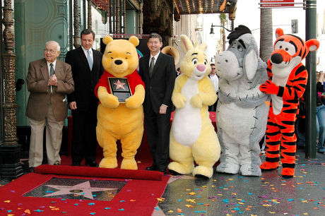 Johnny Grant Bob Iger Winnie Pooh Editorial Stock Photo - Stock Image ...