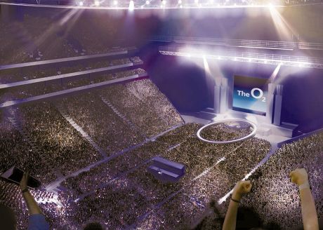 PLAN 'O2 ARENA' Editorial Stock Photo - Stock Image | Shutterstock