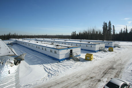 Thousands Workers Housed Work Camps Like Editorial Stock Photo - Stock ...