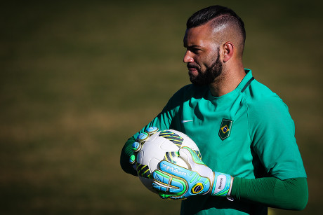 Weverton Brazilian Olympics Soccer Team During Editorial Stock Photo ...