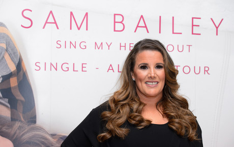 Sam Bailey album launch party, London, UK - 04 Aug 2016 Stock Pictures ...