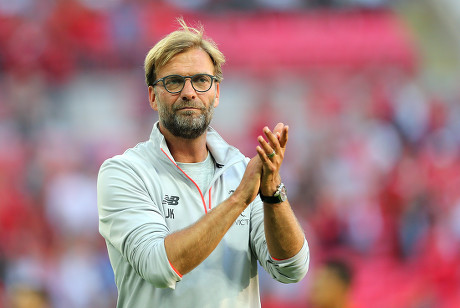 Liverpool Manager Jurgen Klopp Gives Smirk Editorial Stock Photo ...