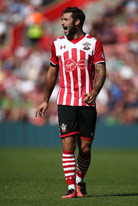 Charlie Austin Southampton During Preseason Friendly Editorial Stock ...