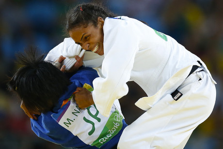 Brazilian Judoka Erika Miranda White During Editorial Stock Photo ...