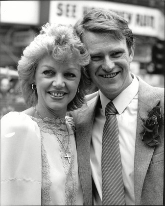 Wedding Actress Carol Hawkins Martin Padbury Editorial Stock Photo ...