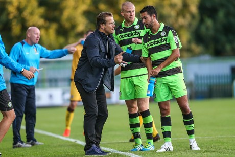 Forest Green Rovers Manager Mark Cooper Editorial Stock Photo - Stock ...