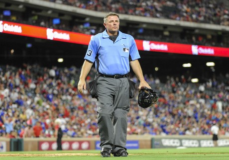 Mlb Umpire Greg Gibson 53 During Editorial Stock Photo - Stock Image ...