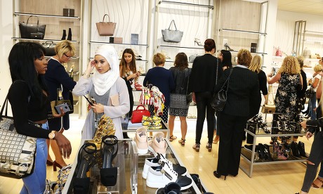 __COUNT__ Flannels store launch party, Swindon, UK - 11 Aug 2016 Stock ...