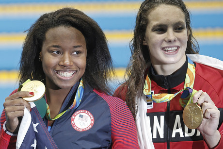 Joint Winners United States Simone Manuel Editorial Stock Photo - Stock ...