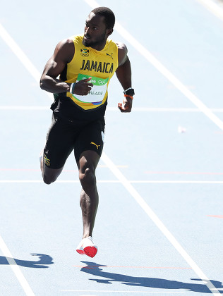 Nickel Ashmeade Jamaica During Mens 100m Editorial Stock Photo - Stock ...