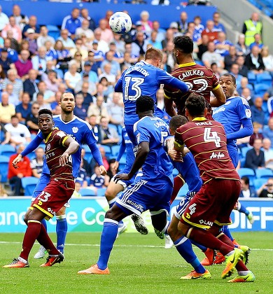 Steven Caulker Qpr Scores Goal Make Editorial Stock Photo - Stock Image ...