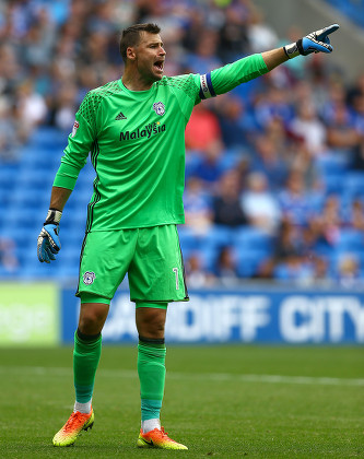 Cardiff City Goalkeeper David Marshall During Editorial Stock Photo ...