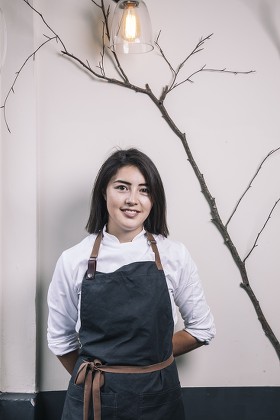 Chef Elizabeth Allen, London, UK - Jul 2016 Stock Pictures, Editorial ...
