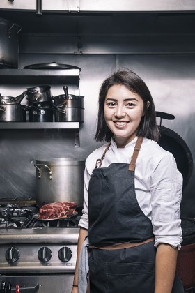 Chef Elizabeth Allen, London, UK - Jul 2016 Stock Pictures, Editorial ...