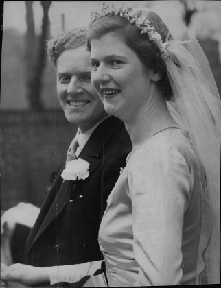 Hon Michael Joicey His Bride Miss Editorial Stock Photo - Stock Image ...