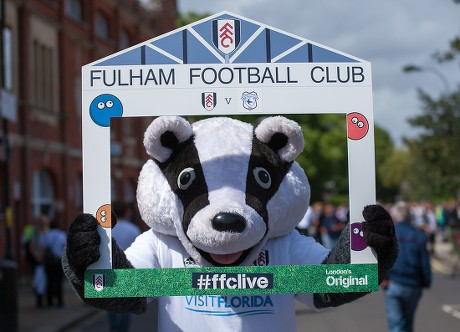 Fulham Mascot Billy Badger Poses Outside Editorial Stock Photo - Stock ...