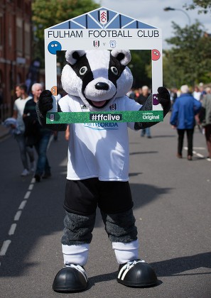 Fulham Mascot Billy Badger Poses Outside Editorial Stock Photo - Stock ...