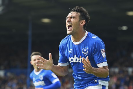Gary Roberts Portsmouth Celebrates After Scoring Editorial Stock Photo ...