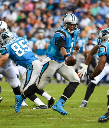 Cam Newton 1 Handing Off Ball Editorial Stock Photo - Stock Image ...