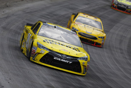 Matt Kenseth 20 Battles Position During Editorial Stock Photo - Stock ...