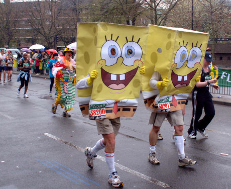 Runners Dressed Spongebob Squarepants Editorial Stock Photo - Stock ...