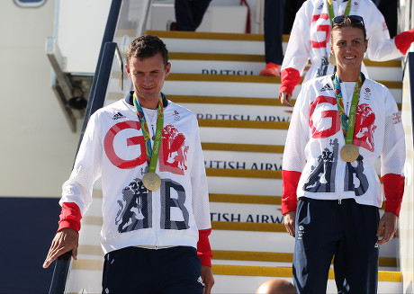 Team Gb Arriving Home Rio 2016 Editorial Stock Photo - Stock Image ...