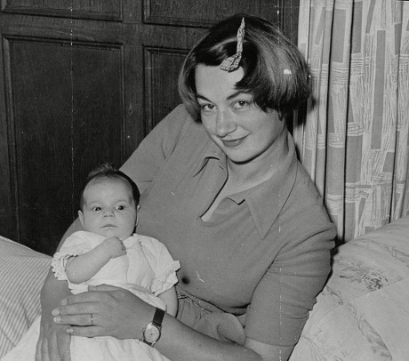 Mrs Barbara Wykehambarnes Her Daughter Sadie Editorial Stock Photo ...