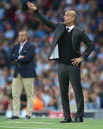Man City Manager Pep Guardiola Editorial Stock Photo - Stock Image ...