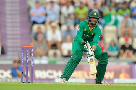 Pakistans Imad Wasim Kicks Tries Deflect Editorial Stock Photo - Stock ...