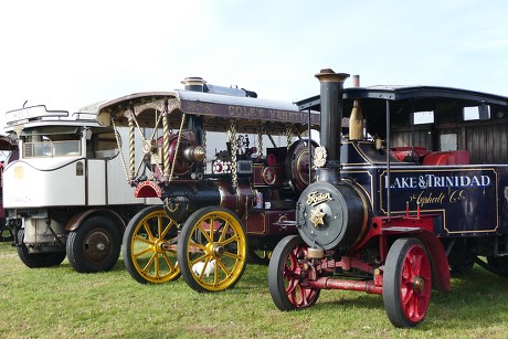 Traction Engines On Display Fair Editorial Stock Photo - Stock Image ...