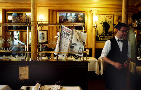 Restaurant Benoit Paris France Editorial Stock Photo - Stock Image ...