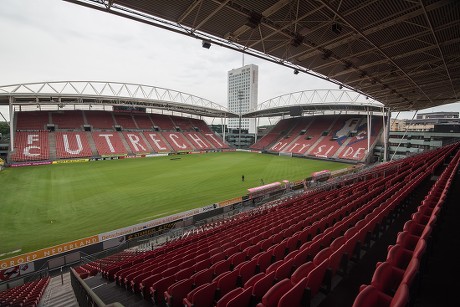 FC Utrecht football team photo shoot, Galgenwaard Stadium in Utrecht ...