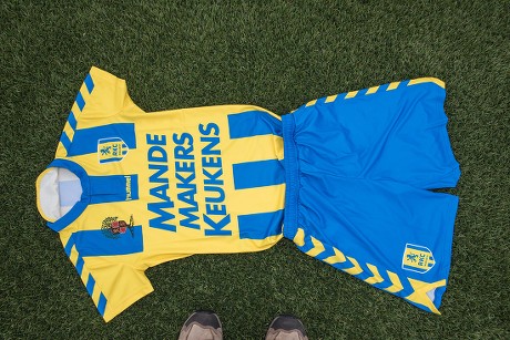 RKC Waalwijk football team photo shoot, Mandemakers stadium in Waalwijk ...