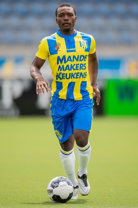 RKC Waalwijk football team photo shoot, Mandemakers stadium in Waalwijk ...