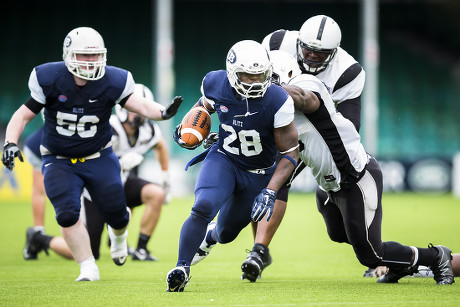 London Blitz Running Back Action Editorial Stock Photo - Stock Image ...
