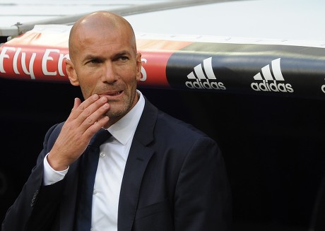 Real Madrids Coach Zinedine Zidane Editorial Stock Photo - Stock Image ...