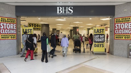 Customers Visit Bhs Store Harrow North Editorial Stock Photo - Stock ...